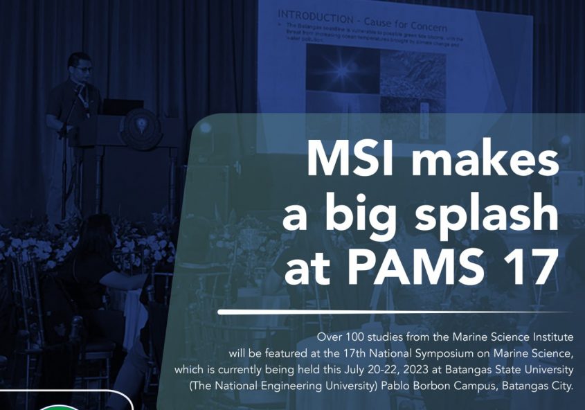 Stories - UP Marine Science Institute